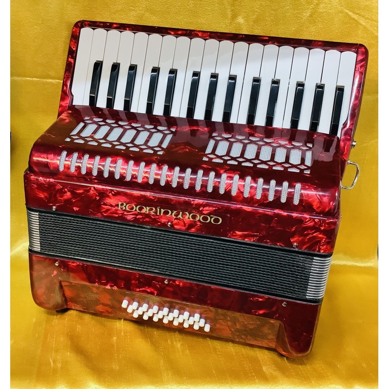 New Boorinwood 32 Key 24 Bass Piano Accordion New Boorinwood 32 Key 24 Bass Piano Accordion