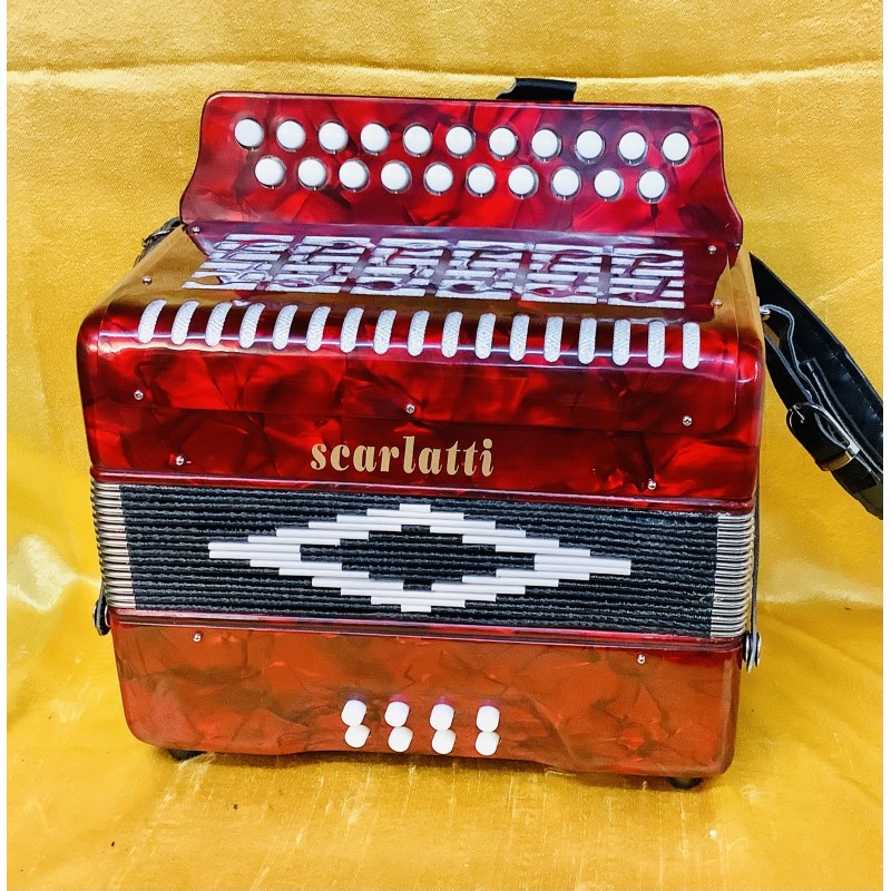 1, 2 & 3 Row Diatonic Accordions & Melodions